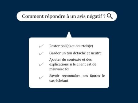 Comment répondre à un avis négatif sur Google ou ailleurs
