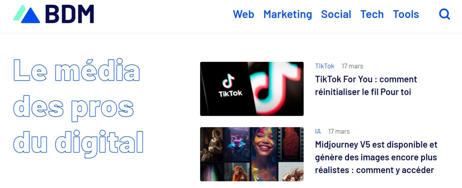 Quels sont les différents types de site internet