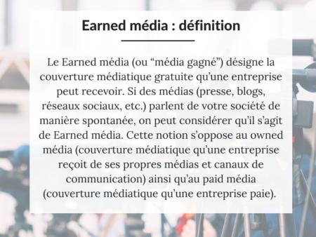 Earned média : définition, application et conseils